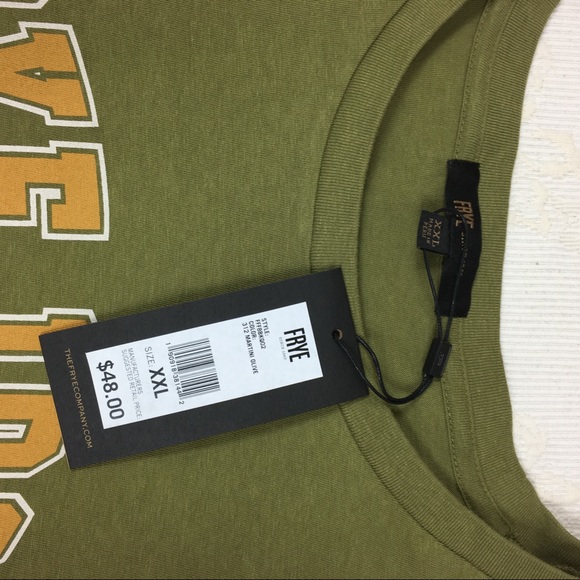 Frye | Shirts | Nwt Frye 863 Tshirt Size Xxl | Poshmark